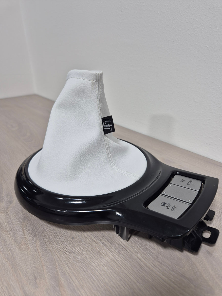 White Leather Shift boot – Lit Auto Shop