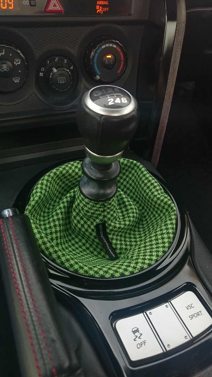 Green Checkered Shift Boot – Lit Auto Shop