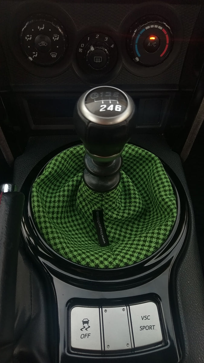 Green Checkered Shift Boot – Lit Auto Shop